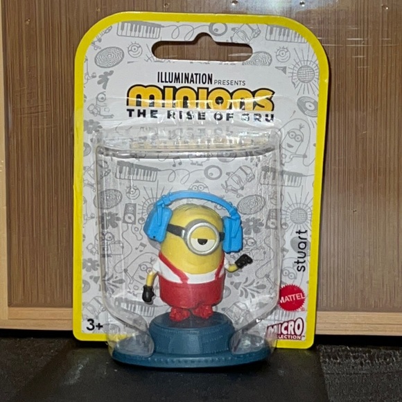 Mattel | Toys | Minions Rise Of The Gru Micro Collection Stuart | Poshmark